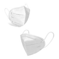 China Breathe Smoothly Foldable Ffp2 Mask With Elastic Straps / Adjustable Nose Clip for sale