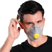 China Head Wearing Ffp2 Cup Mask Anti Haze Convenient With Breathing Valve for sale