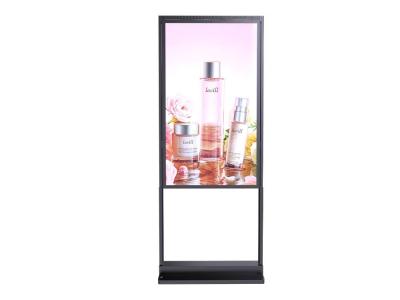 China 55 Inch Digital Signage Wall Mounted Indoor Hight Brightness Shop Showcase Window Fhd 4k for sale