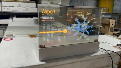 China 30'' Table Stand indoor digital display screens OLED Monitor With Capacitive Touch for sale