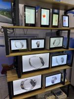 China Custom Shape Bracket Transparent LCD Screen for sale