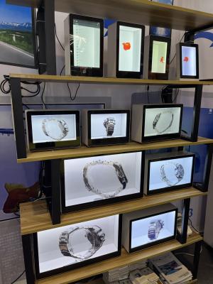 China Custom Shape Bracket Transparent LCD Screen for sale