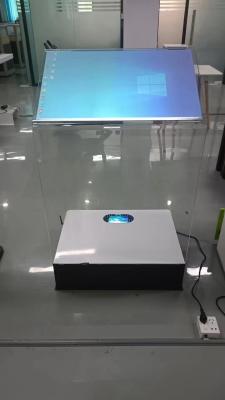 China 30 Inch Electronic Tempered Glass Holo Terminal Projection Transparent Interactive Touch Screen With HMDI Interface for sale