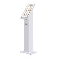 China 21.5 Inch Flexble Customized Touch Scan Code Print Receipt Function Self-service Ordering  POS Machine With Android System for sale