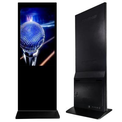 China Multi Touch Lcd Advertising Player Ultra Slim Design For Indoor 50,000 Hours Lifespan for sale