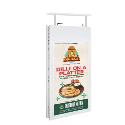 China Shopping Mall Wall Mounted Digital Signage With Android Windows System for sale