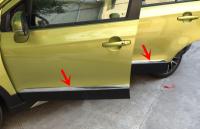 China Plastic ABS Chromed Side Door Lower Trim Strip For SUZUKI S-cross 2014 for sale