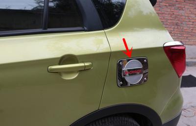 China SUZUKI S-cross 2014 Auto Body Decoration Parts , Fuel Tank Cap Chromed Cover for sale