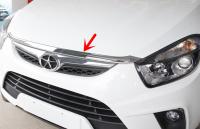 China Chromed Plastic ABS Auto Body Parts For JAC S5 2013 Bonnet Trim Strip for sale