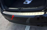 China BMW New X6 E71 2015 Stainless Steel Outer Back Door Sill Rear Bumper Scuff Plate for sale