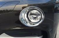 China Chromed Fog Lamp Bezel For BMW E71 X6 2015 Front Bumper Light Frame for sale