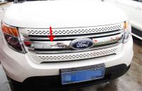 China Exterior Auto Body Decoration Parts Front Grille Trim Stripe For Ford Explorer 2011 for sale