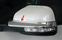 China Chromed Auto Exterior Body Trim Parts For Ford Explorer 2011 Side Mirror Garnish for sale