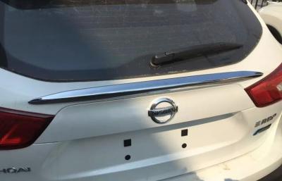 China OEM Tail Gate Molding For Nissan All New Qashqai 2015 2016 Plastic ABS Chromed for sale