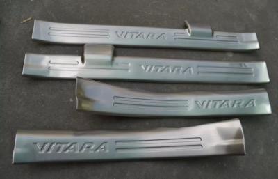 China Inner And Outer Side Door Sill Plates For Suzuki Vitara 2015 , Stainless Steel Material for sale