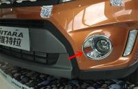 China Front And Rear Fog Lamp Bezel For Suzuki Vitara 2015 Bumper Light Frame for sale