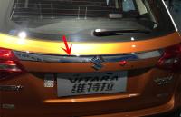 China Tail Gate Molding Auto Body Trim Parts For Suzuki Vitara 2015 2016 Back Door Chromed Garnish for sale