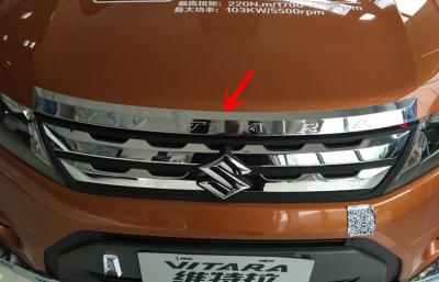 China Chromed Bonnet Trim Stripe Auto Body Trim Parts SUZUKI Vitara 2015 for sale