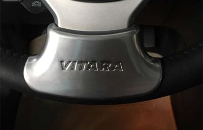 China SUZUKI VITARA 2015 Chromed Auto Interior Accessories Steering Wheel Garnish for sale