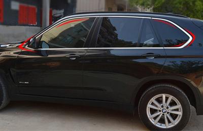 China Export BMW Car Accessories Stainless Steel Whole Window Molding For X5 2014 2015 for sale
