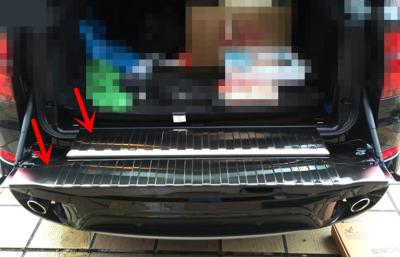 China Stainless Steel Back Door Sill Plates for BMW F15 New X5 2014  , Inner Scuff Plate for sale