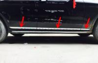 China Chromed Mercedes Benz GLC 2015 2016 Side Door Molding And Back Door Molding for sale