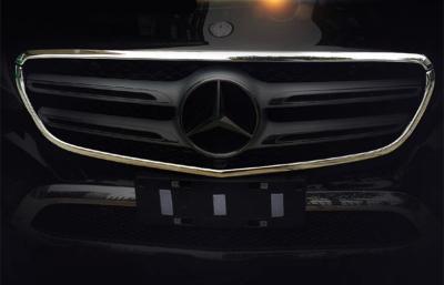 China Plastic ABS Chromed Auto Body Trim Parts For Mercedes Benz GLC 2015 Front Grille Frame for sale