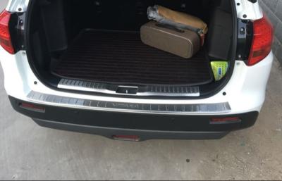 China Stainless Steel Inner And Outer Back Door Scuff Plate For Suzuki Vitara 2015 for sale