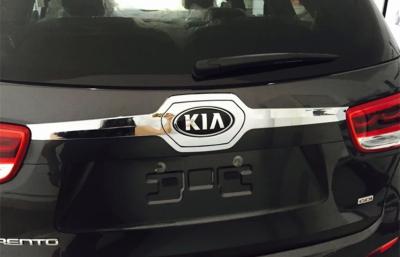 China Custom Auto Body Trim Parts for Kia New Sorento 2015 Back Door Garnish Chrome for sale