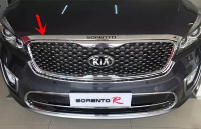 China 2015 All New KIA Sorento Exterior Body Trim Parts , Chromed Bonnet Molding for sale