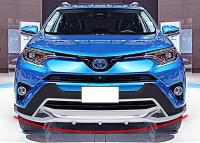China 2016 2017 New TOYOTA RAV4 Car Bumper Guard Front And Rear / Auto Accessories for sale