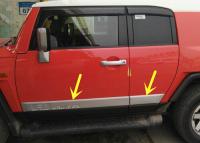 China TOYOTA FJ Cruiser 2007 - 2015 Auto Body Trim Parts Exterior Side Door Molding for sale