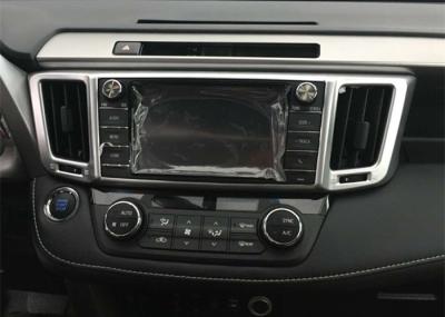 China Chromed Interior Decoration Parts Screen and Air Vent Molding for TOYOTA RAV4 2016 for sale