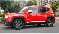 China 2016 JEEP Renegade Auto Body Trim Parts Chromed Side Door Molding for sale