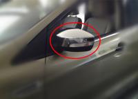 China Chromed Outer Rearview Mirror Cover Molding For FORD Escape Kuga 2013 2014 for sale