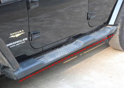 China OE Running Boards Car Spare Parts For Wrangler 2007 - 2017 JK Factory Style Side Steps for sale