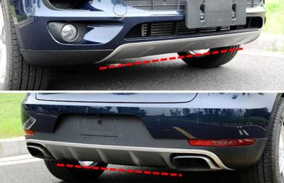 China Porsche Macan 2014 Auto Body Kits / Front and Rear Bumper Skid Plate for sale