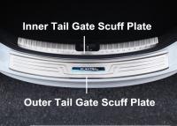 China Stainless Steel Illuminated Door Sills Tail Gate Scuff Plate For Hyundai Elantra 2016 Avante for sale