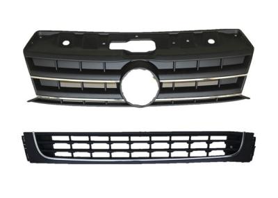 China Plastic ABS Auto Front Grille and Lower Bumper Grille For Amarok 2011 2012 - 2015 2016 for sale