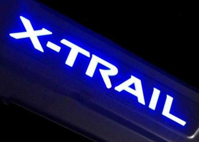 China LED Lights Illuminated Door Sills For NISSAN X-TRAIL 2014 Side Door Scuff Plate for sale