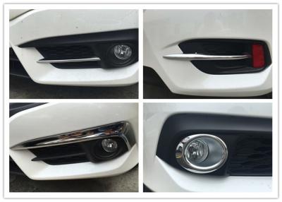 China HONDA CIVIC 2016 Fog Lamp Bezel Garnish And Rim , Rear Bumper Light Garnish for sale