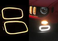 China Fog Lamp Frame with Daytime Running Lights Led for JEEP Renegade 2016 2017 for sale