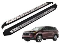 China Toyota 2014 2016 2017 Highlander OEM Type Side Step Bars , Kluger Running Board for sale