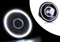 China Car LED Daytime Running Lights JEEP Wrangler 2007 - 2017 JK Modified Xenon Head Lamp for sale