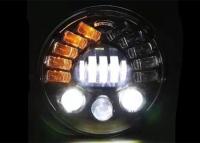 China JEEP Wrangler 2007 - 2017 JK Matrix style Xenon Head Lamp Assy Black / Chrome for sale