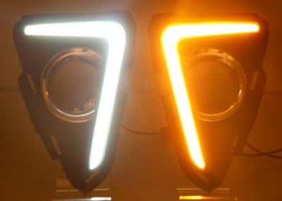 China Yellow Turn Lamps LED Daytime Running Lights 1.5 kgs for TOYOTA RAV4 2016 2017 for sale