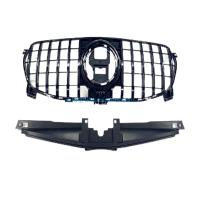 China ABS Off Road Front Bumper Grille A1678880100 for Mercedes Benz W167 GT Black Center Grille 1678880100 for sale