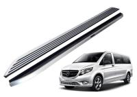 China Mercedes Benz 2016 2017 All New Vito Running Board , Alloy Side Steps for sale