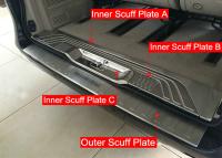 China New Mercedes Benz VITO 2016 Steel Inner And Outer Tail Gate Scuff Plates for sale