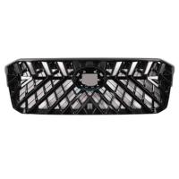 China 5310160D10 Toyota Land Cruise 2016-2018 Radiator Grill Frame Black Top Grille ABS Front Bumper Grille Customized Style for sale
